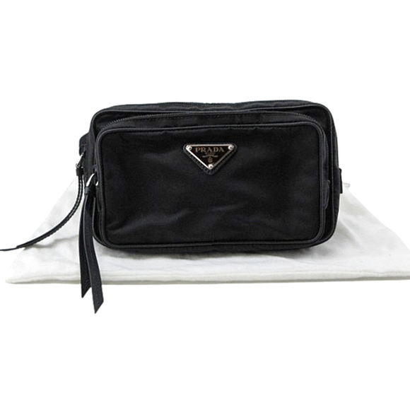 Prada | Bags | Prada Nylon Waist Bag Black Prada Bag | Poshmark